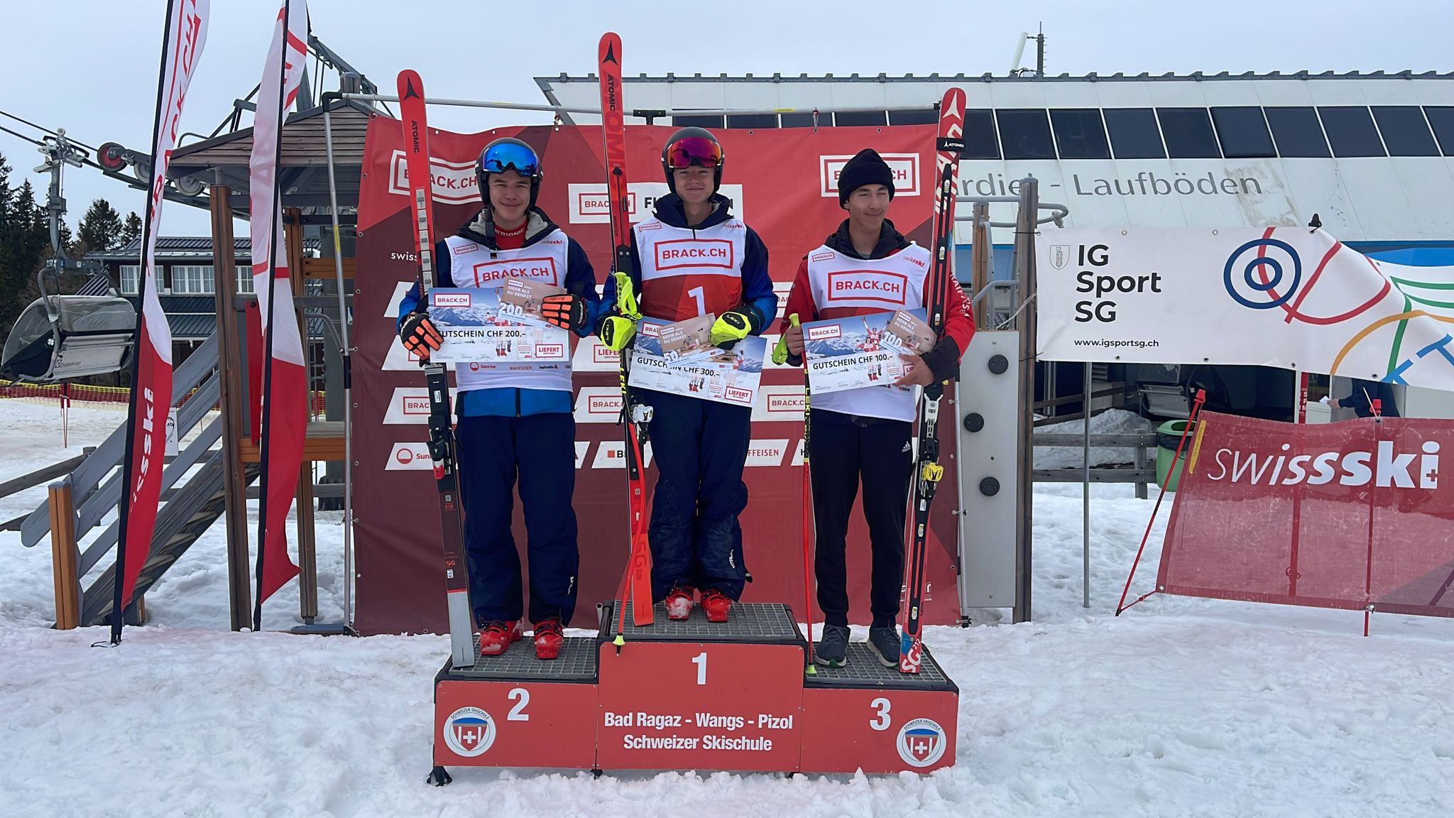 Ein Bündner Doppelerfolg auf dem Pizol und eine Meisterschaftsmedaille | BSV